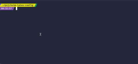 Preconfiguration For Latex For Neovim Rlatex
