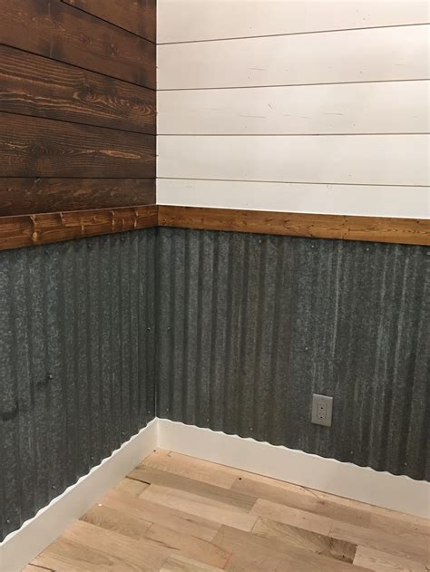 Corrugated Metal Wall