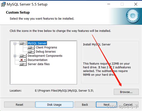 windows安装mysql5 5图文安装教程 详细说明 安装包 csdn博客
