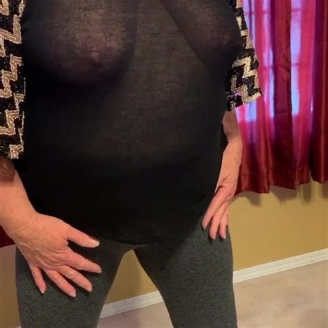 Granny Braless See Through Black American Big Nipples Porn Xhamster