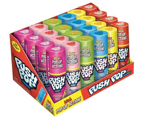 Push Pop Candy Assorted Flavors 24 41 Off
