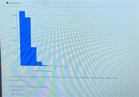 Solved Use The Above Histogram Of The Binomial Random