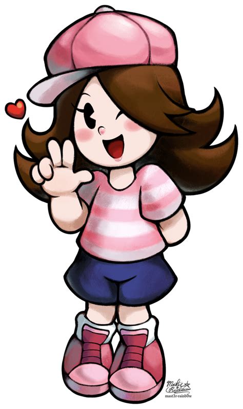 [c] Mario Luigi Rpg Style Maple Moriko Oc By Mast3r Rainb0w On Deviantart