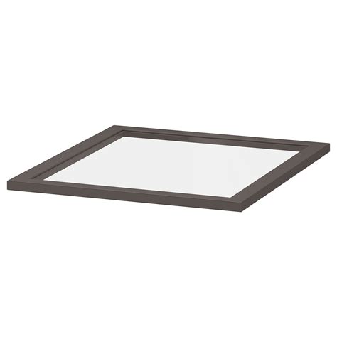 Komplement Glass Shelf Dark Grey 50x58 Cm Ikea Latvija