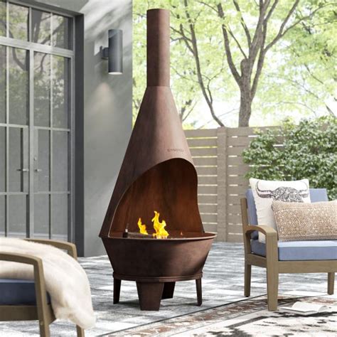Chiminea Outdoor Fireplace Stands