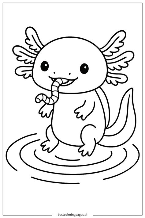 46 Páginas Para Colorear De Dibujos De Ajolote Para Colorear Pdf Y Png