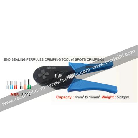 Jainson Chakra 16 Crimping Tool At ₹ 885piece Jainson Crimping Tools In New Delhi Id