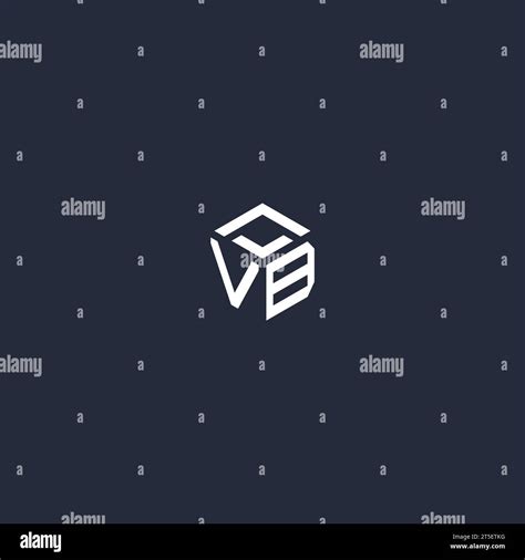 Vb Initial Hexagon Logo Design Inspiration Stock Vector Image And Art Alamy
