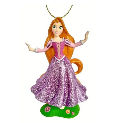 Princess Rapunzel Dancing Ornament Figure Figurine Gown Christmas