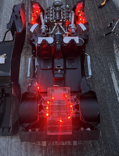 I Added Red Leds To My Batmobile Rmcfarlanefigures