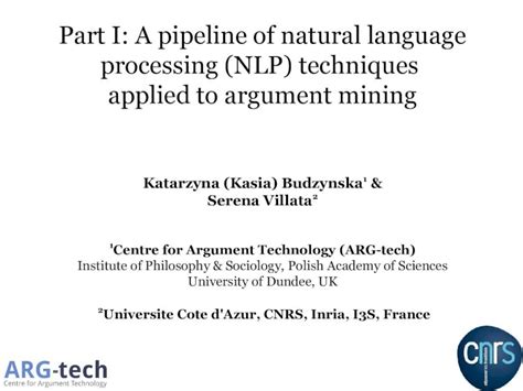 pdf part i a pipeline of natural language processing nlp