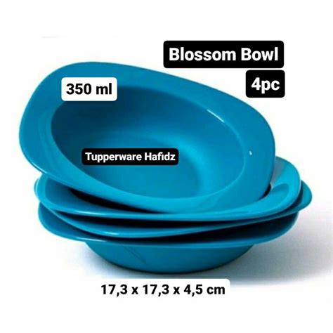 Jual Mangkok Blossom Bowl 4pc Tupper Ware Original Shopee Indonesia