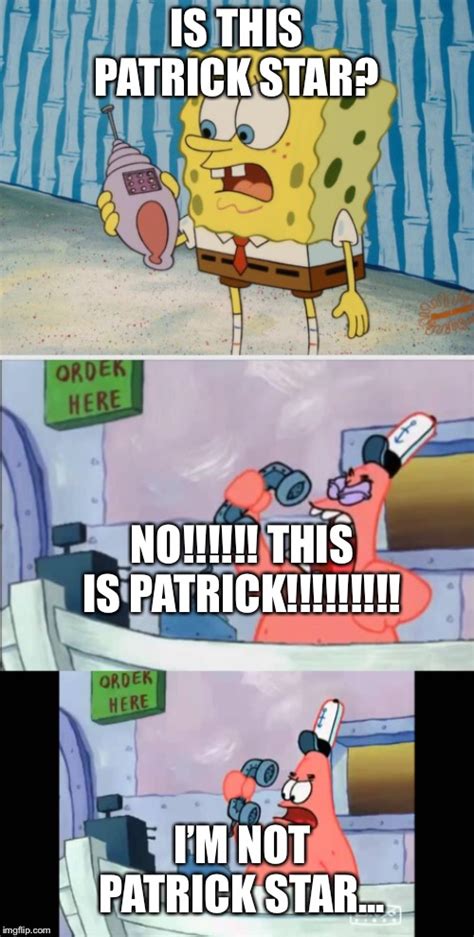 Patrick Star Meme Template