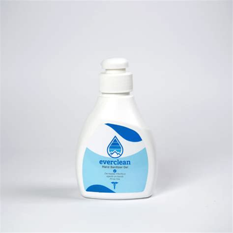 Everclean Hand Sanitizer Gel With Pump 500ml Everest Trading