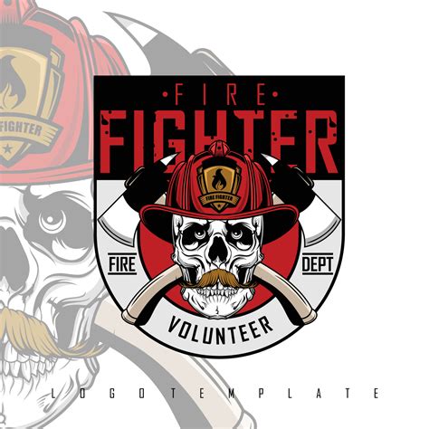 Firefighter Logo Template Ready Format Eps 10 22967912 Vector Art At Vecteezy