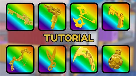 How To Get Key Skins In Roblox Rivals Key Skin Tutorial Youtube
