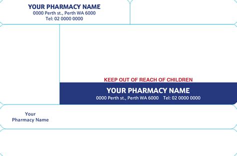 Pharmacy Labels Medi Press Australia Label Manufacturer
