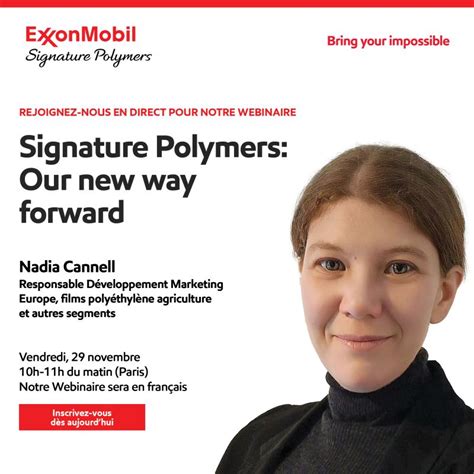 Exxonmobil Fournierpolymers Polymers Signaturepolymers Exxonmobil
