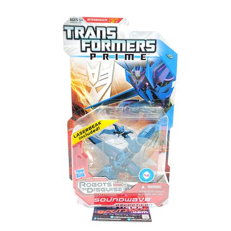 Transformers Prime Deluxe Soundwave And Laserbeak Sealed The