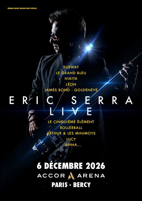 Retrouvez Nos Offres Pour Eric Serra Live Gérard Drouot Productions