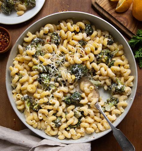 Creamy Ricotta Pasta With Roasted Broccoli I Am Homesteader