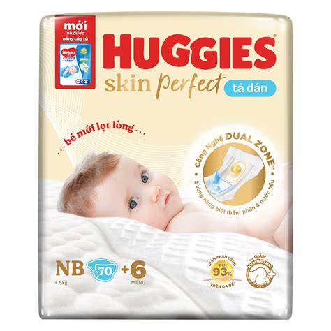 Tã Dán Lọt Lòng Huggies Dry Nb 70 Miếng Ruby Mart