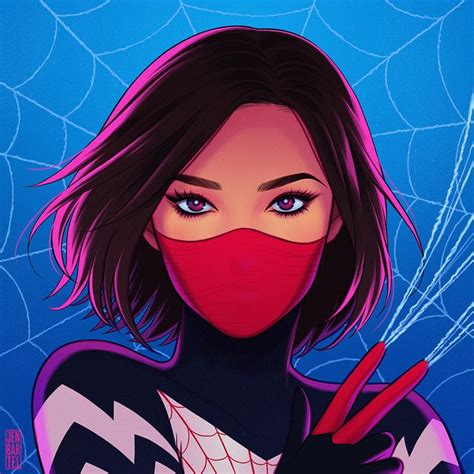 Silk Marvel~by Jen Bartel Silk Spiderman Fan Art Silk Fanart