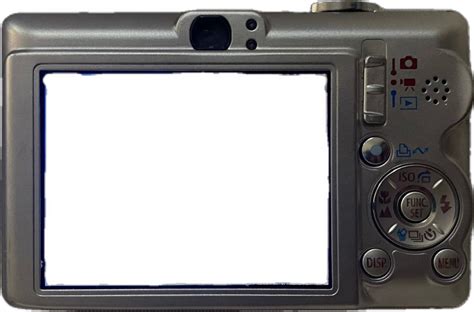 Digital Camera With White Screen Digital Camera Overlay Png