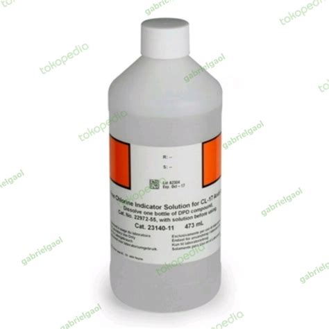 Jual Hach 2314011 Free Chlorine Indicator Solution Cap 473 Ml Kota Bekasi Gabrielgaol