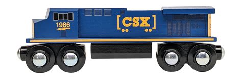 Csx Diesel Locomotive Wooden Train Choo Choo Track And Toy Co