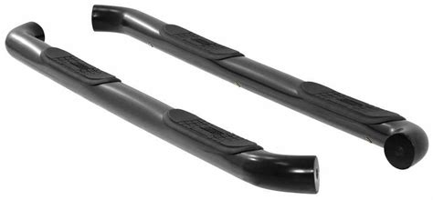Aries Round Nerf Bars 3 Diameter Semi Gloss Black Powder Coated