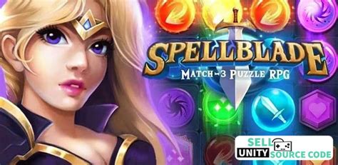 Spellblade Match Puzzle RPG Sell Unity Code