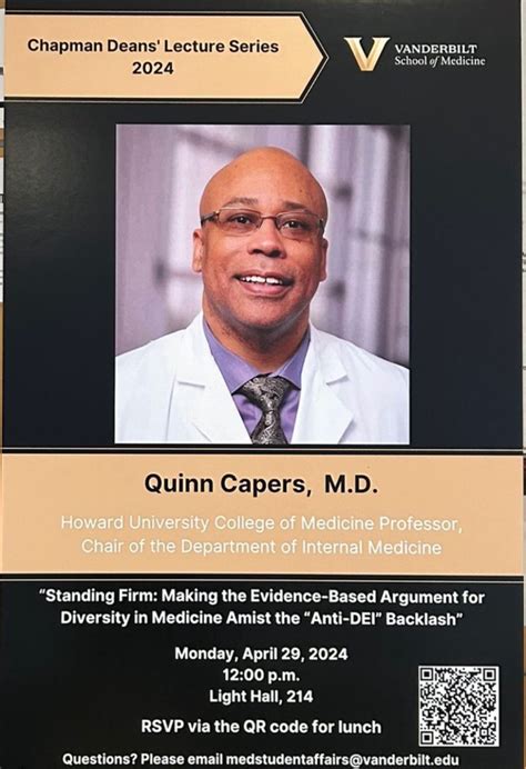 Back To Back Visiting Professorships At Johns Hopkins And Vanderbilt To Encourage Colleagues To