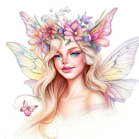 Fantasy Fairies Drawings