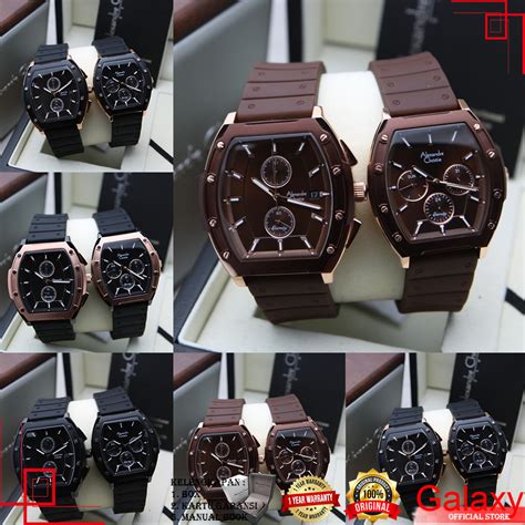 Jual Alexandre Christie Jam Tangan Couple Jam Tangan Pasangan Jam Tangan Alexander Cristie Ori