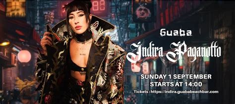 Η Indira Paganotto ξεσηκώνει το Guaba Beach Bar