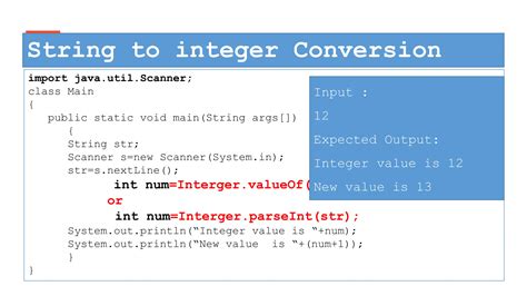 String To Numeric Conversions Cvmanik Ppt
