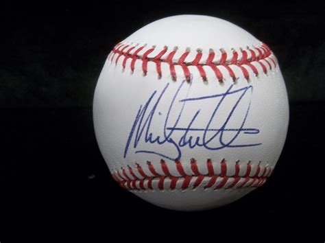 Lot Detail Autographed Mickey Tettleton Official Al Mlb Basebal
