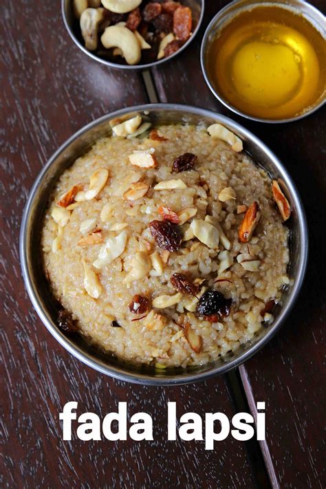 Lapsi Recipe Fada Lapsi Recipe Gujurati Fada Ni Lapsi Recipe