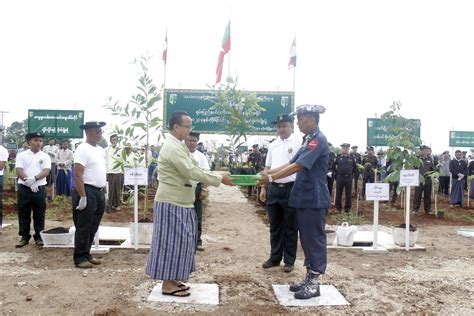 နမ့်စန်တွင် မိုးရာသီသစ်ပင်စိုက်ပျိုးပွဲ၌ ပျိုးပင်ပေါင်း ၁၂၀၀ စုပေါင