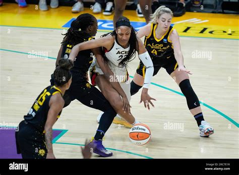 Los Angeles Sparks Forward Nneka Ogwumike 30 Fouls Las Vegas Aces