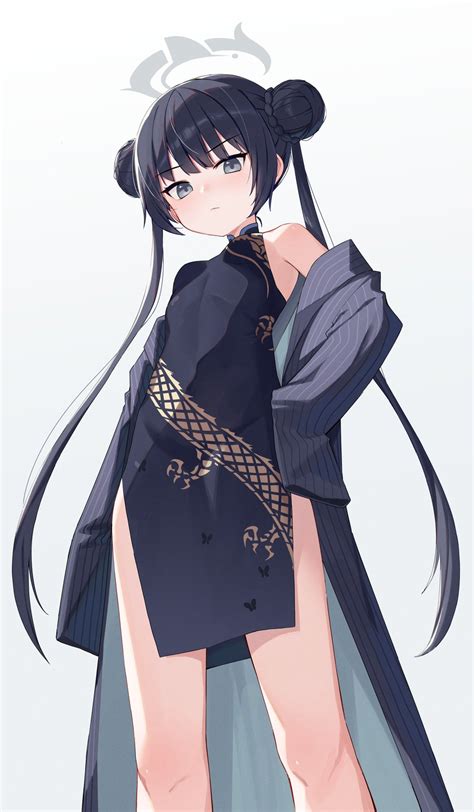 H Blue Archive Ryuuge Kisaki Chinadress Halo Yande Re