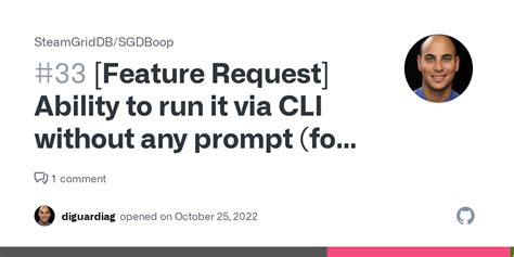 Feature Request Ability To Run It Via Cli Without Any Prompt For Automation Purposes · Issue