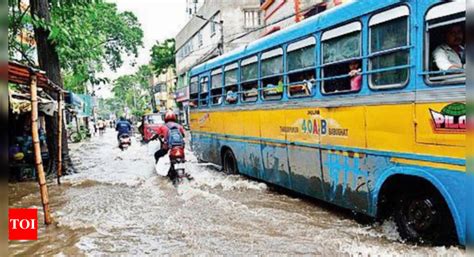 Kolkata Gets Seasons Highest Single Day Rainfall 15 Of June Average