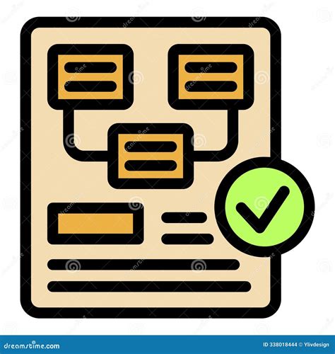 Algorithm Being Approved With Green Check Mark Symbol On Document Stock