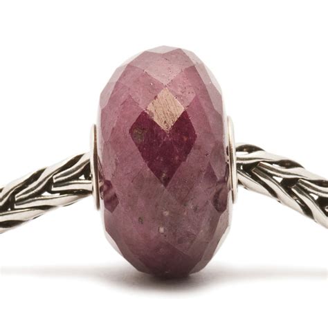 Ruby Rock Faceted Stone Trollbeads