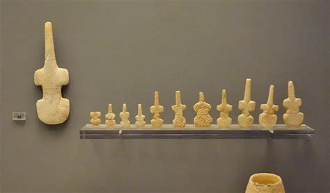 Female Idols Of The Cyclades As The First Stage In The Development Of