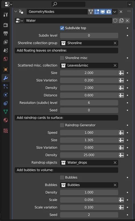 water shader for blender flippednormals