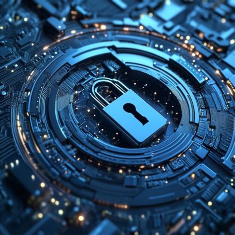 Data Encryption And Protection Premium Ai Generated Image
