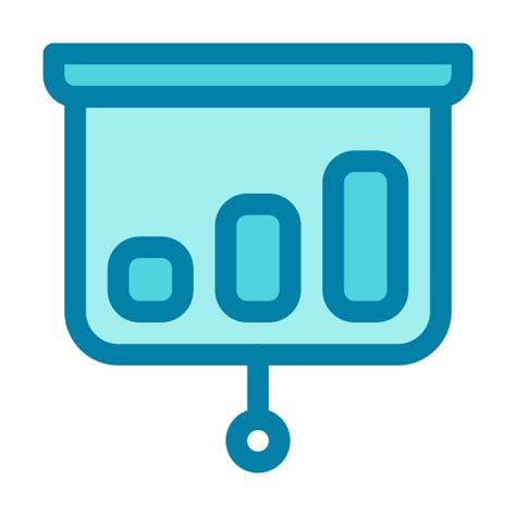 Analytic Graph Generic Blue Icon